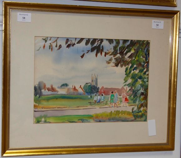 Bonhams : Jean D. Alexander (Scottish, 1911-1994) Cavendish Green