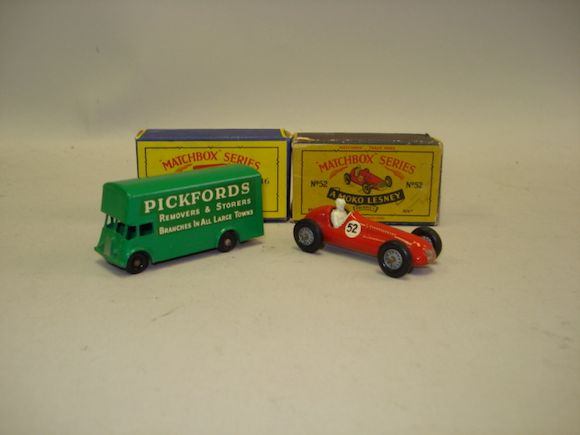 Bonhams : Matchbox 1-75's 52a 1948 Maserati 4 CLT with wire wheels