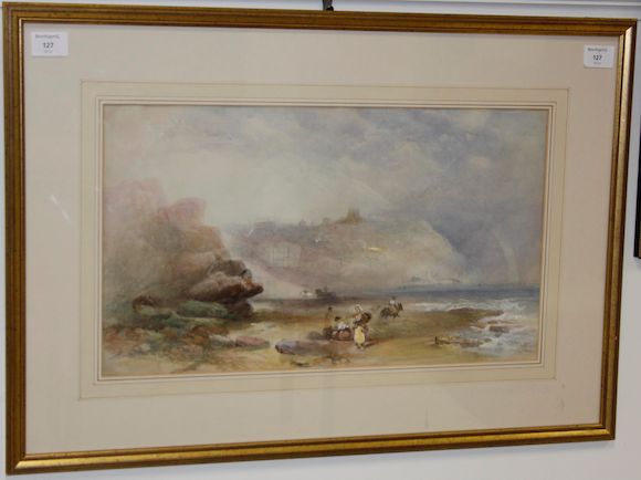 Bonhams : George Bryant Campion (British, 1796-1870) Coastal view