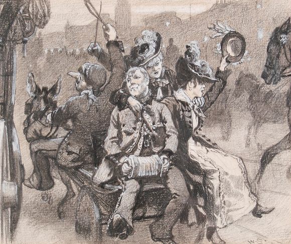 Bonhams : William Small (British, 1843-1929) Return from the Derby