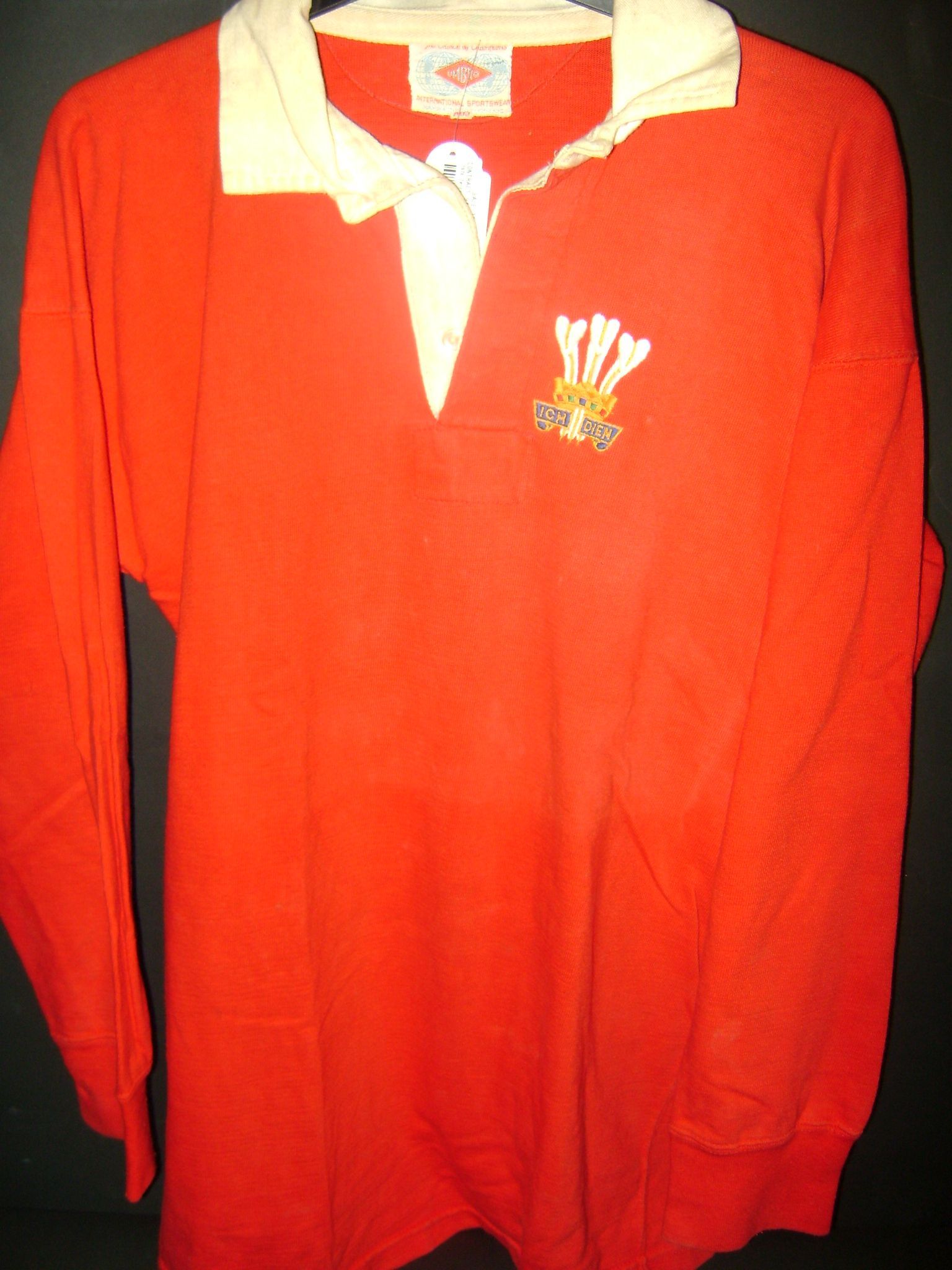 Bonhams : 1976 Terry Cobner match worn Wales shirt