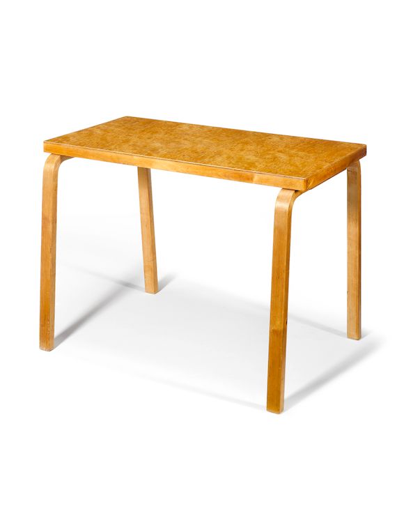 Bonhams : Alvar Aalto for Finmar, a dining table, designed 1933 birch ...
