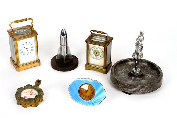 Bonhams : Two early 20th century carriage timepieces,