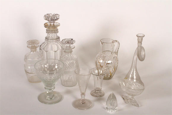 Bonhams A Large Collection Of Glassware 19th Century