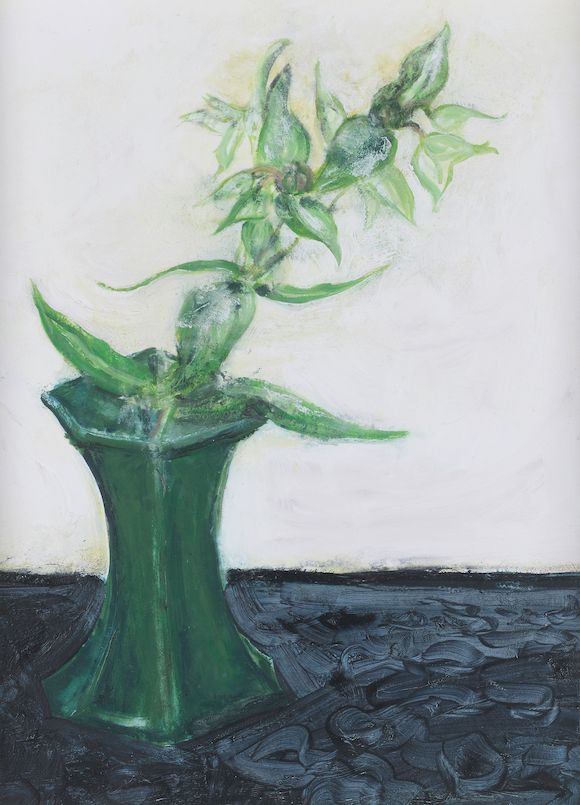Bonhams : Camille Souter (Irish, 1929) Caper Spurge from Armagh 46 x 33 ...