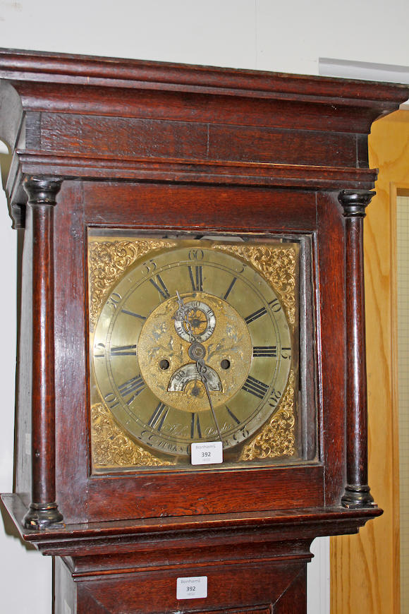 Bonhams An Oak Longcase Timepiece