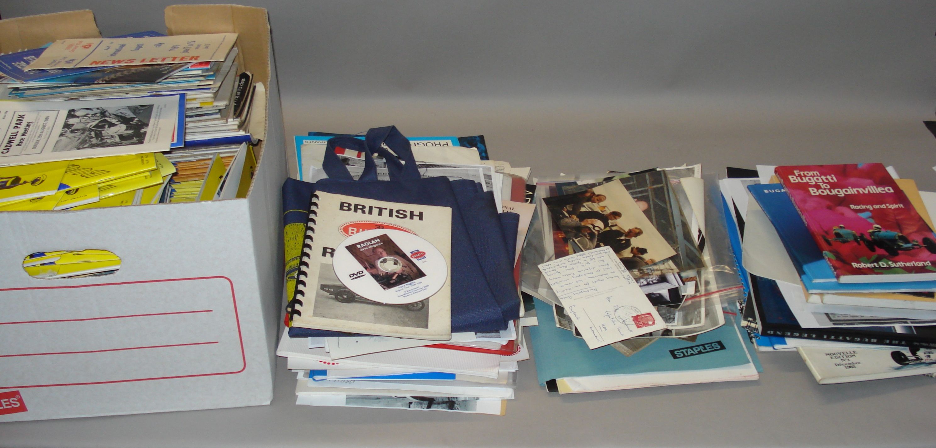 Bonhams Cars : A lot of ephemera and photographs relating to the ...