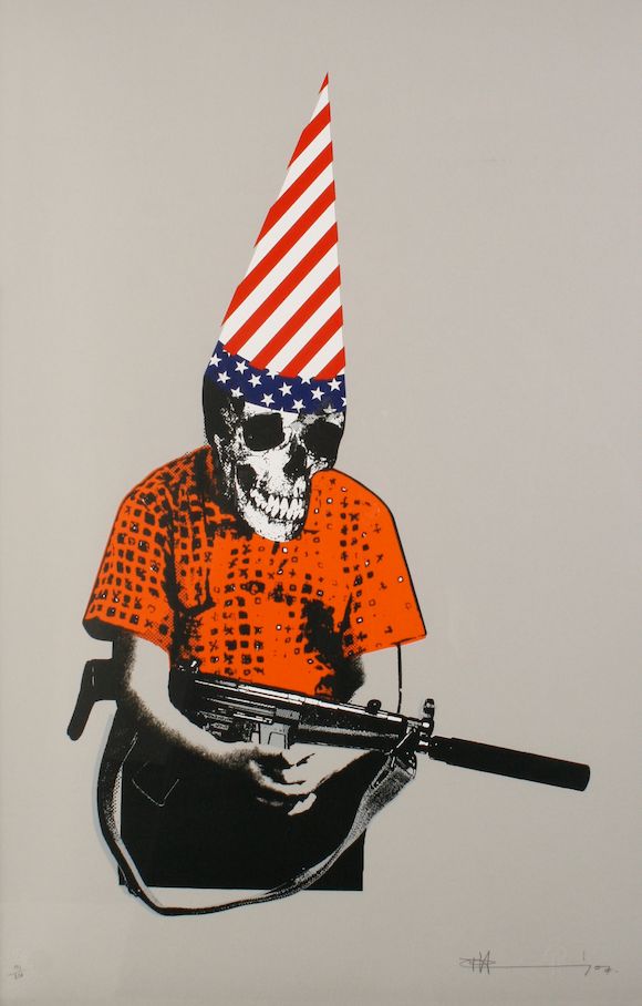 Bonhams : Paul Insect (British, born 1971) Dunce Boy Screenprint in ...