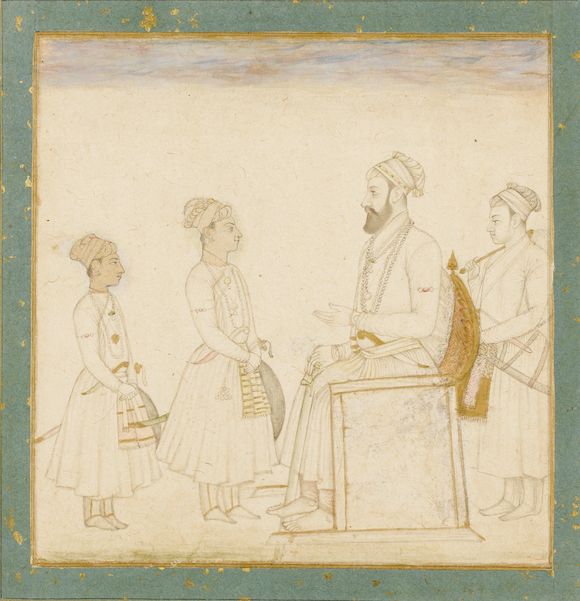 Bonhams : The Mughal Emperor Bahadur Shah (reg. 1707-1712), pictured ...