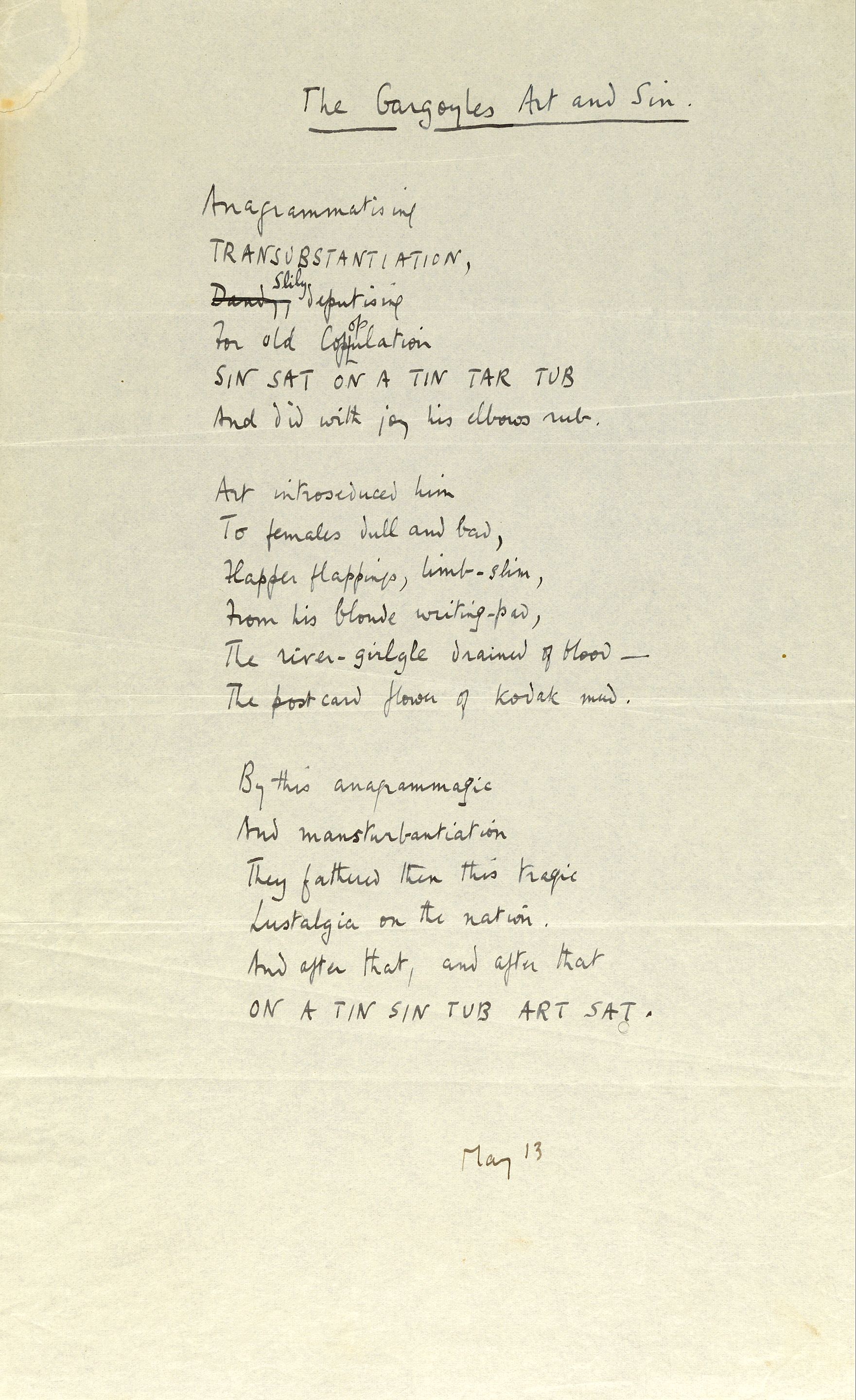 Bonhams : GRAVES, ROBERT (1895-1985, poet and writer)