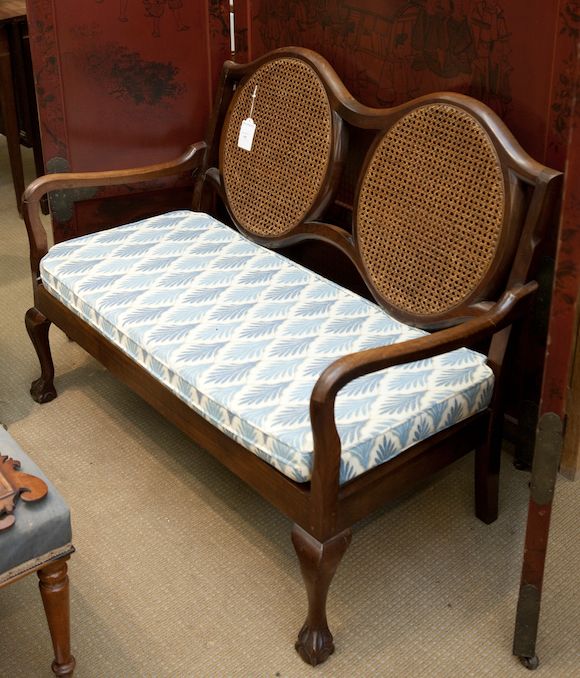 Bonhams : An early 20th century Anglo-Indian hardwood three piece ...