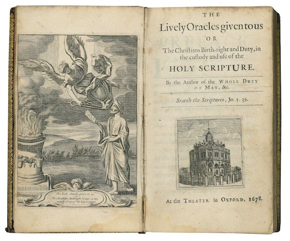 Bonhams : ALLESTREE (RICHARD)] The Lively Oracles Given to us or The ...