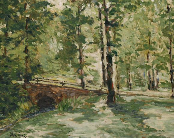 Bonhams : Thomas Roche, 20th Century Path Through the Woods
