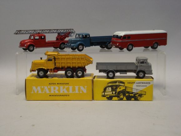 Bonhams : Marklin trucks 5
