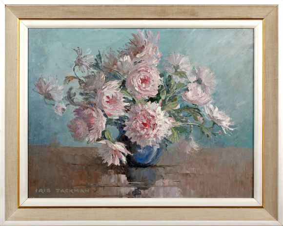 Bonhams : Iris Rachel Jackman (British, 1945-1968) Little Chrysanthemums