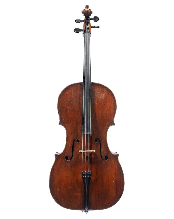 Bonhams : An English Cello attributed to Bernard Simon Fendt II, London ...