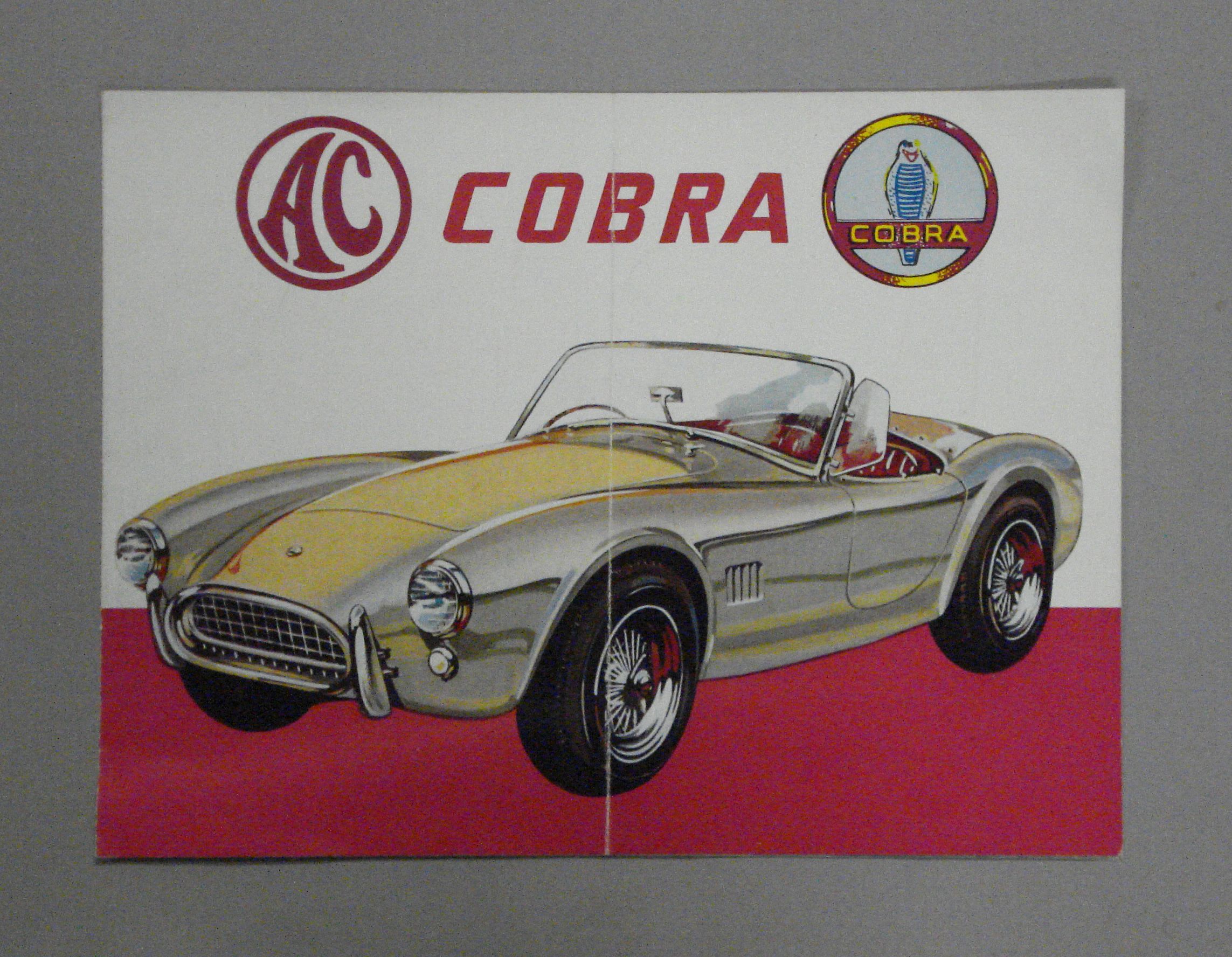 Bonhams Cars : An AC Cobra sales brochure,