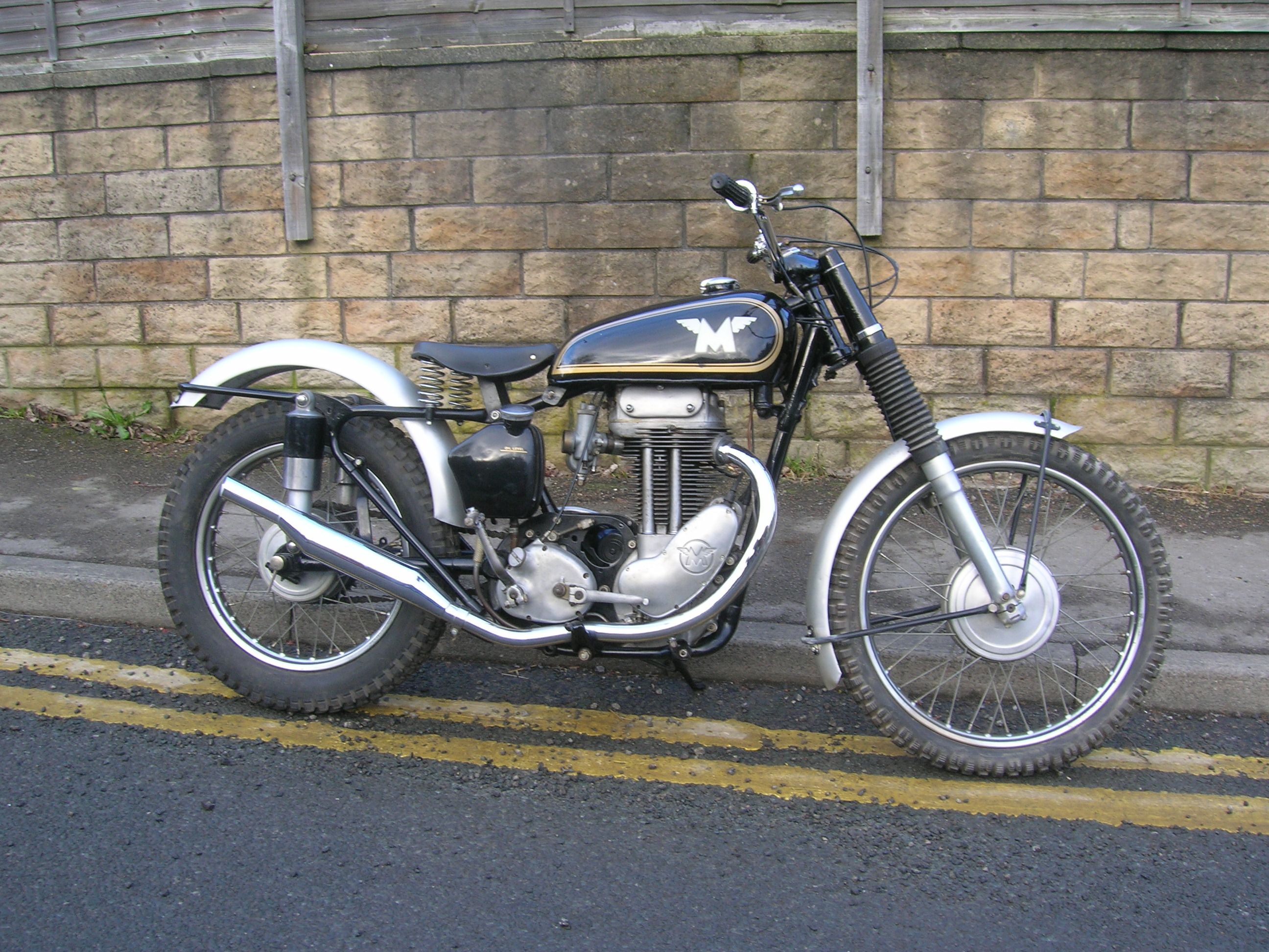 Bonhams Cars : c.1953 Matchless 497cc G80 Trials Motorcycle Frame no. 3837