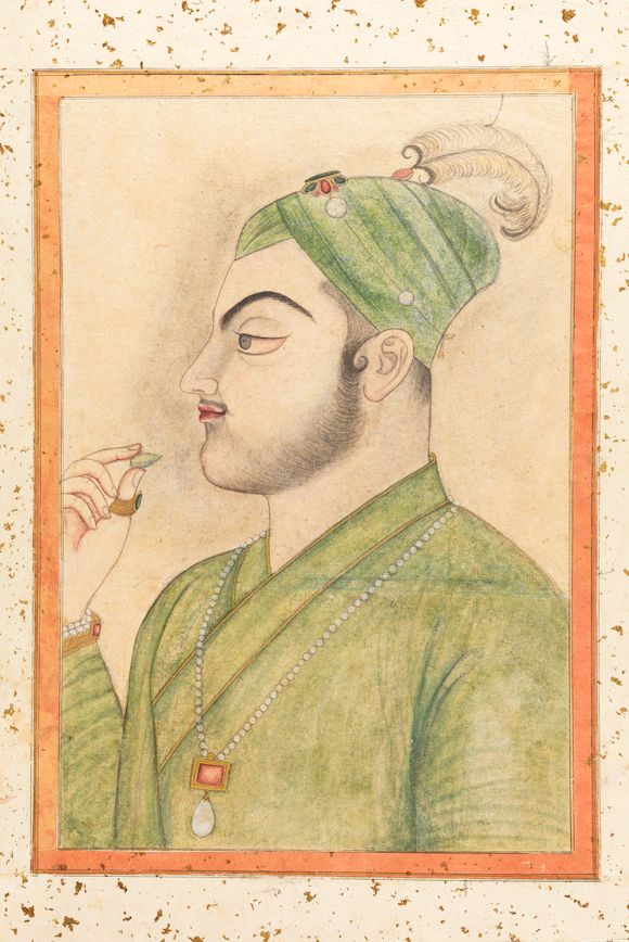 Bonhams : A head-and-shoulders portrait of Nawab Khan 'Alam as a young ...