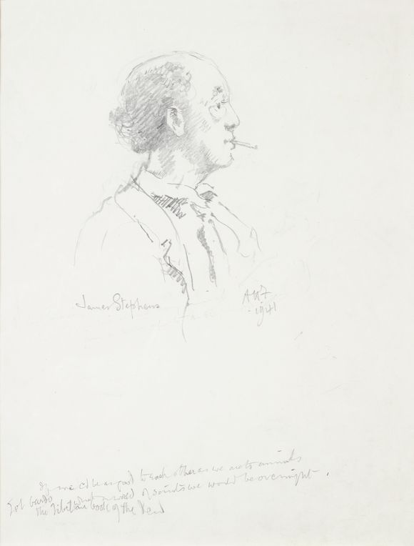 Bonhams : STEPHENS, JAMES (1880 -1950, Irish poet and novelist)
