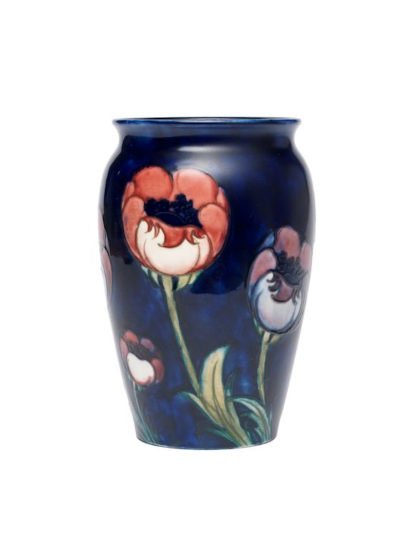 Bonhams : William Moorcroft 'Big Poppy' a Vase, circa 1928