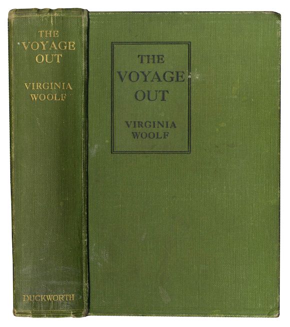 Bonhams : WOOLF (VIRGINIA) The Voyage Out, ownership signature of A.L ...