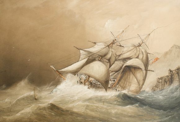 Bonhams : William J. Leatham (British, active 1840-1850) HMS Childers ...