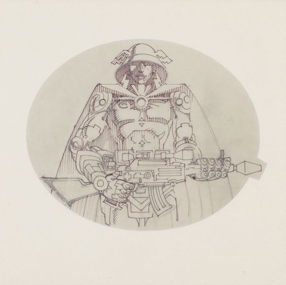 Bonhams : Rick Griffin: Quicksilver Messenger Service - Peace By Piece,