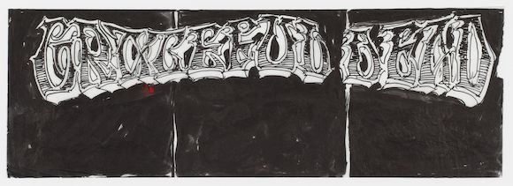 Bonhams : Rick Griffin Grateful Dead lettering artwork,