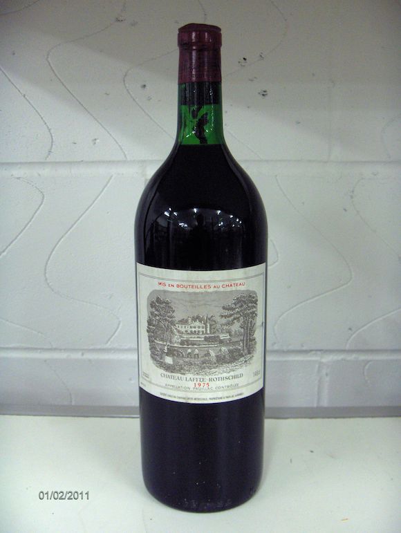 Bonhams : Chateau Lafite Rothschild 1975 (1 magnum)
