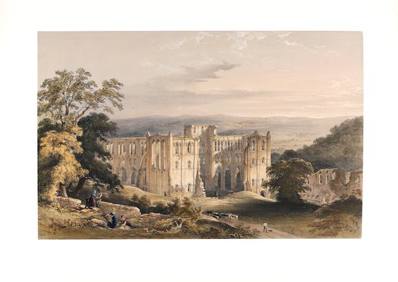 Bonhams : RICHARDSON (WILLIAM) and EDWARD CHURTON Monastic Ruins of ...