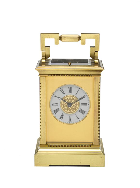Bonhams : A rare late 19th century French five minute repeating ...
