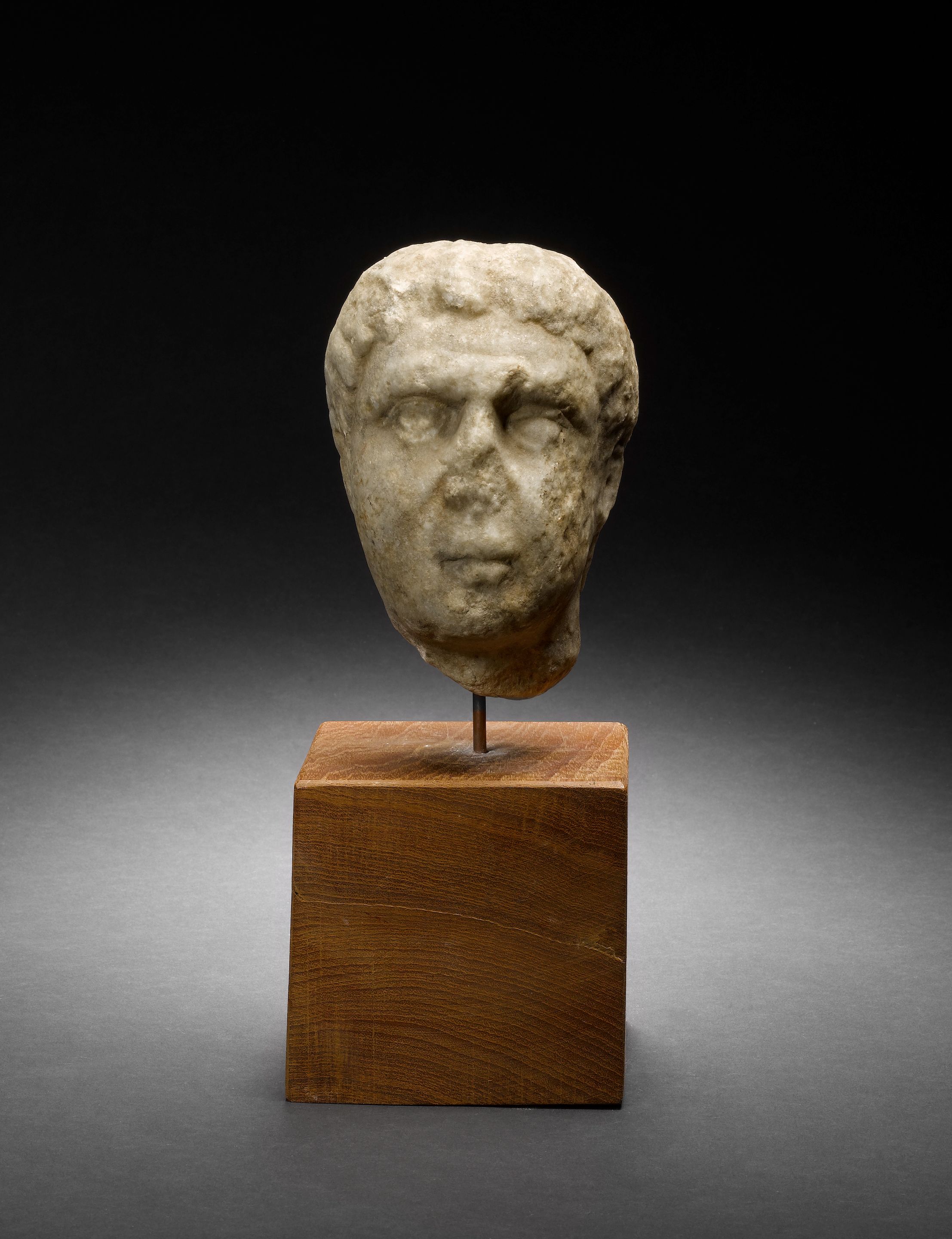 Bonhams : A Hellenistic marble portrait head