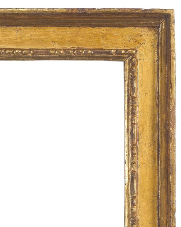 Bonhams : An Italian 16th Century parcel gilt cassetta frame