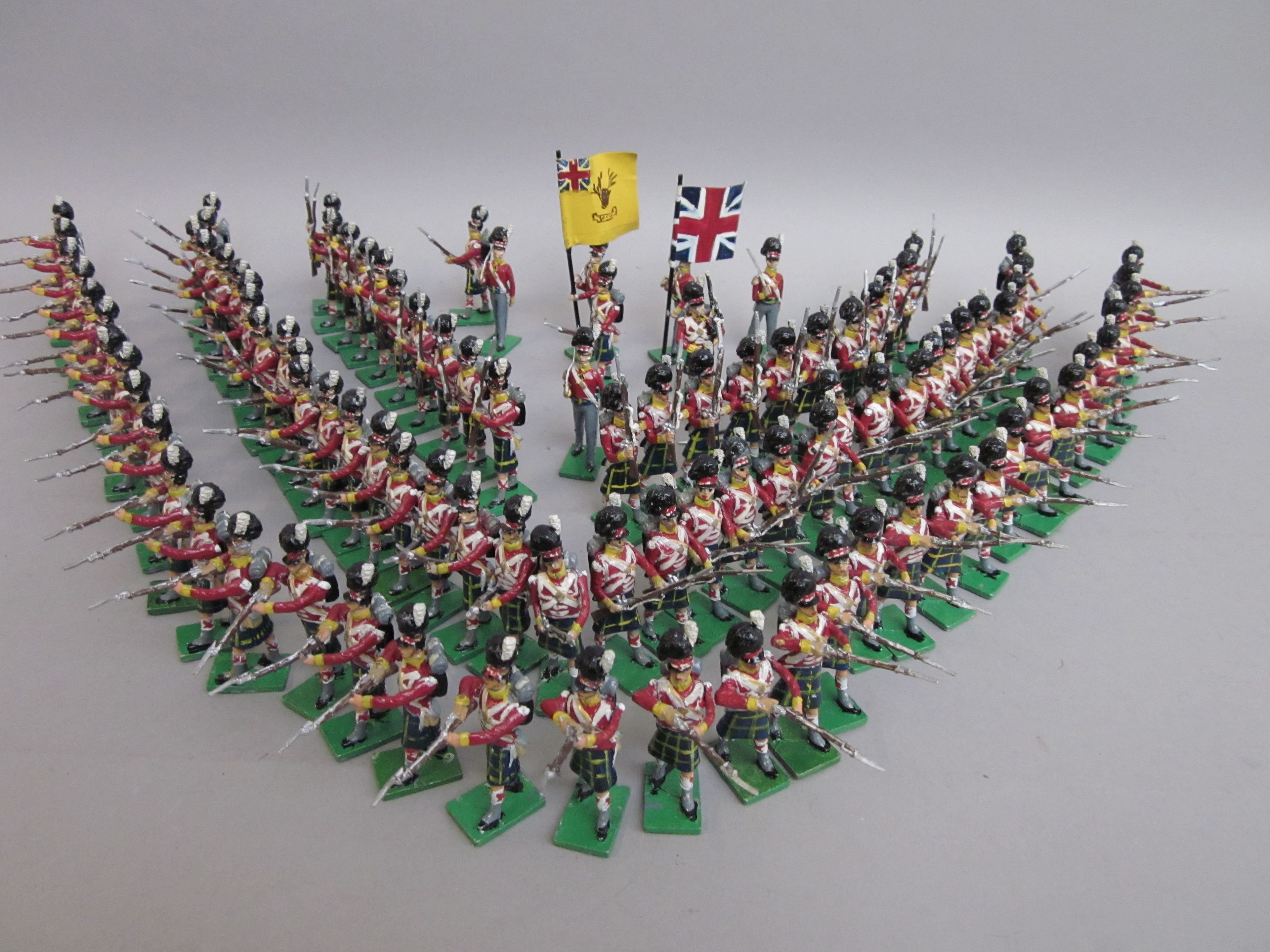 Bonhams : Scottish Toy Soldier Company, Highlanders at Waterloo 101