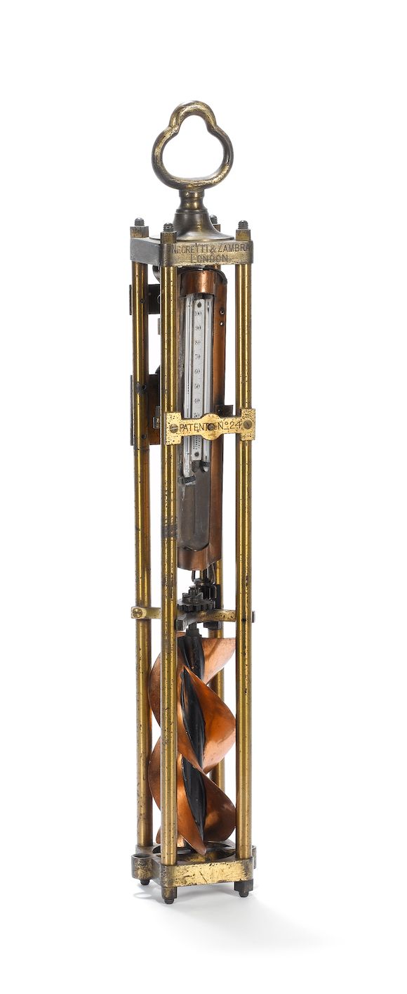 Bonhams : A rare Negretti & Zambra recording deep-sea thermometer, late ...