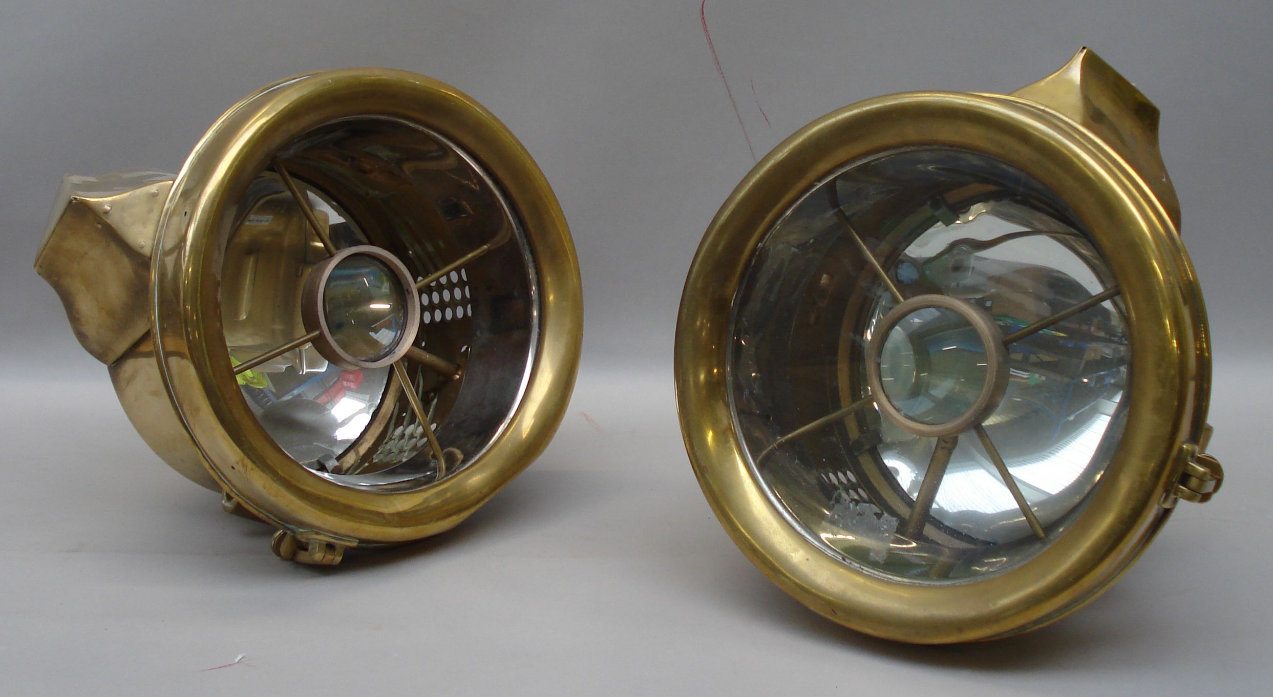 Bonhams Cars : A pair of acetylene lamps,