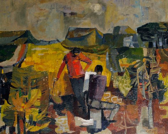 Bonhams : Louis Robert James (Australian, 1920-1996) 'Landscape with ...