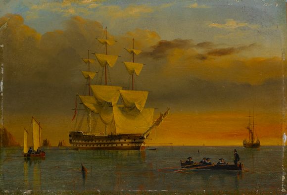 Bonhams : William Frederick Settle (British, 1821-1897) A British '74 ...