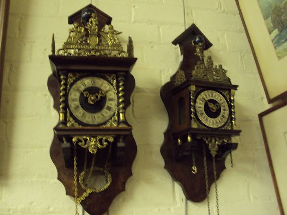 Bonhams : Two Dutch wall clocks