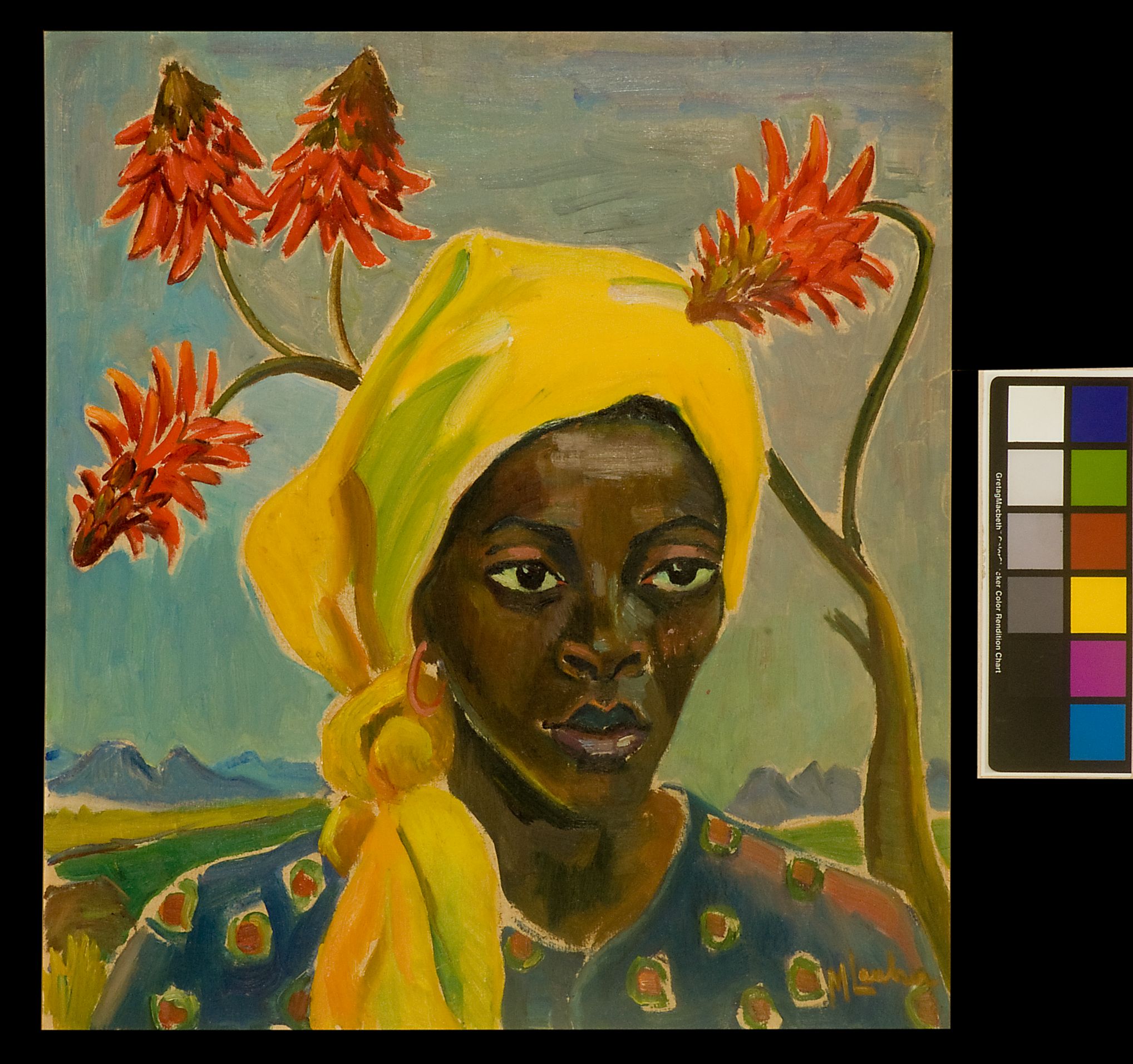 Bonhams : Maggie (Maria Magdalena) Laubser (South African, 1886-1973 ...