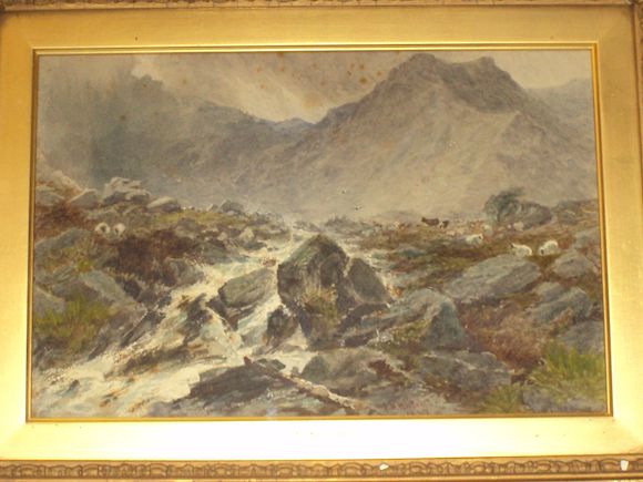 Bonhams : James William Whittaker (1828-1876) 'Llyn Idwal Stream'