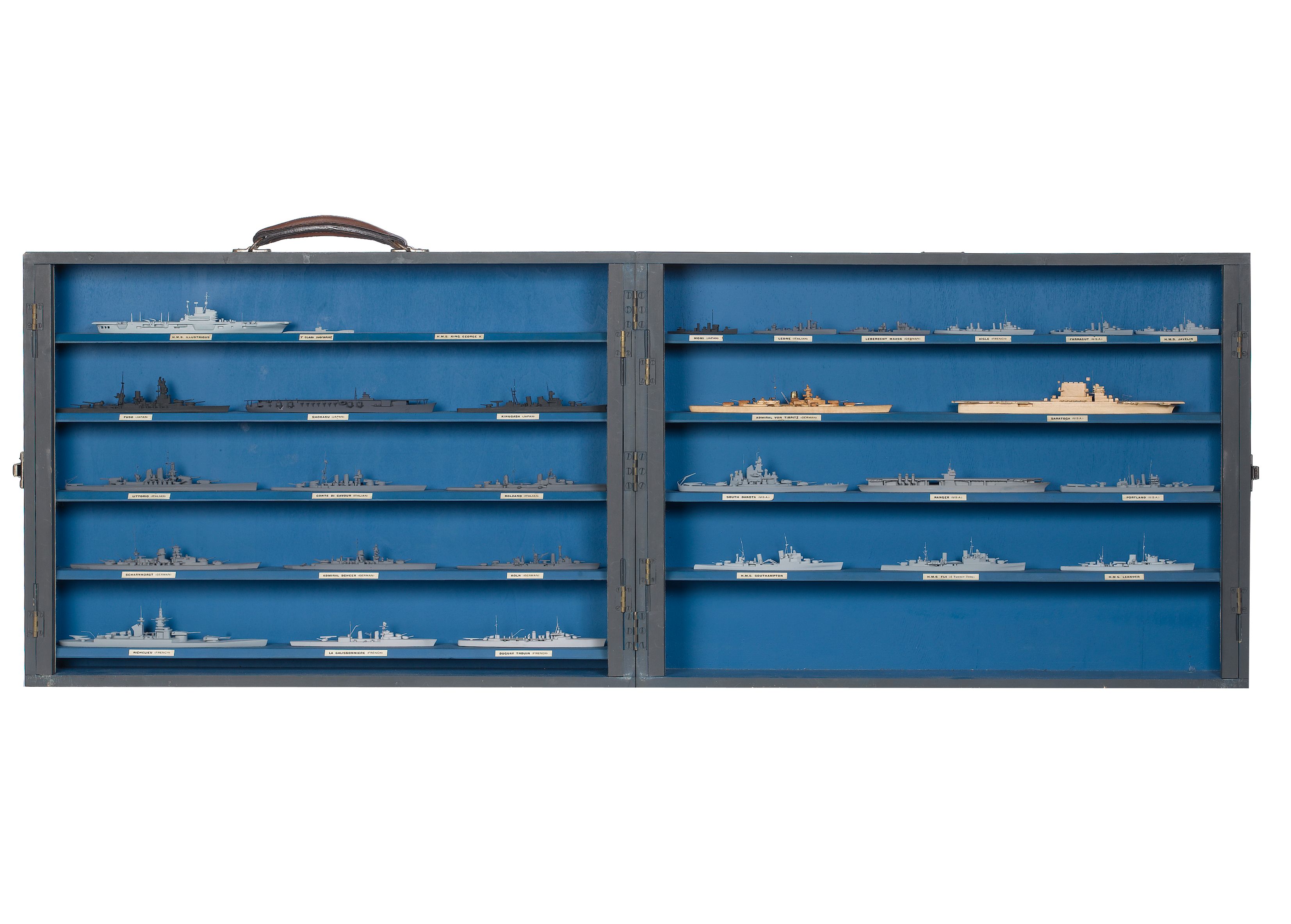 Bonhams : A unique wartime collection of scale waterline recognition ...