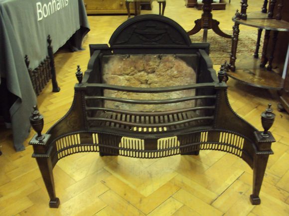 Bonhams : An Adam-style fire grate
