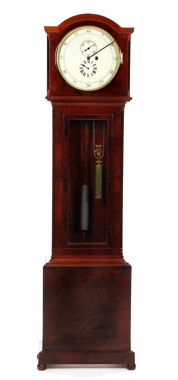 Bonhams : A second quarter 19th Century mahogany-cased 'Domestic ...
