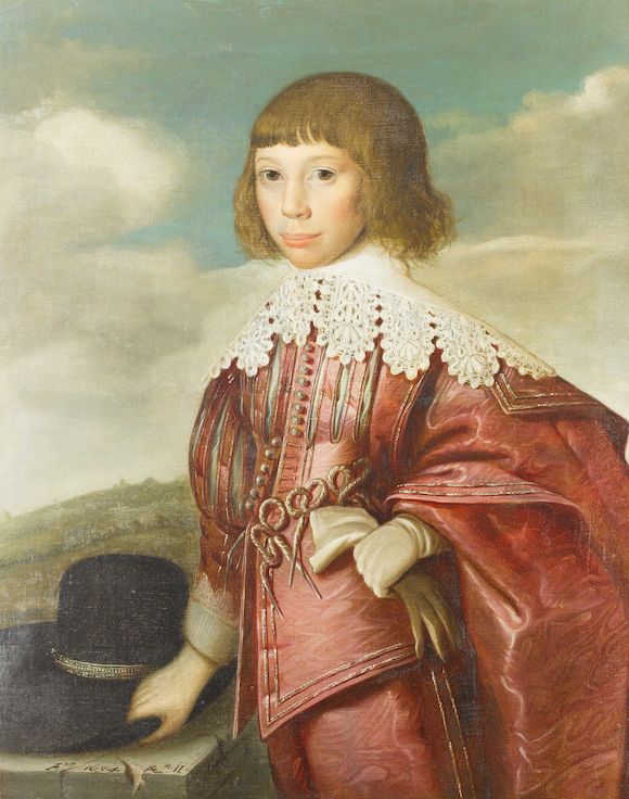 Bonhams : Edward Bower (active circa 1629-1667 London) Portrait of a ...