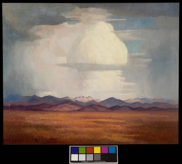 Bonhams : Jacob Hendrik Pierneef (South African, 1886-1957) Storm ...