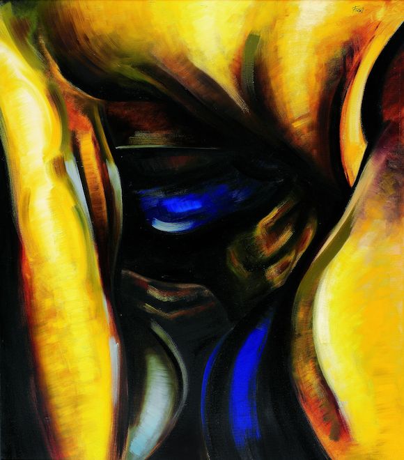 Bonhams : Fatma Tulin (born 1949) Yellow Pain,