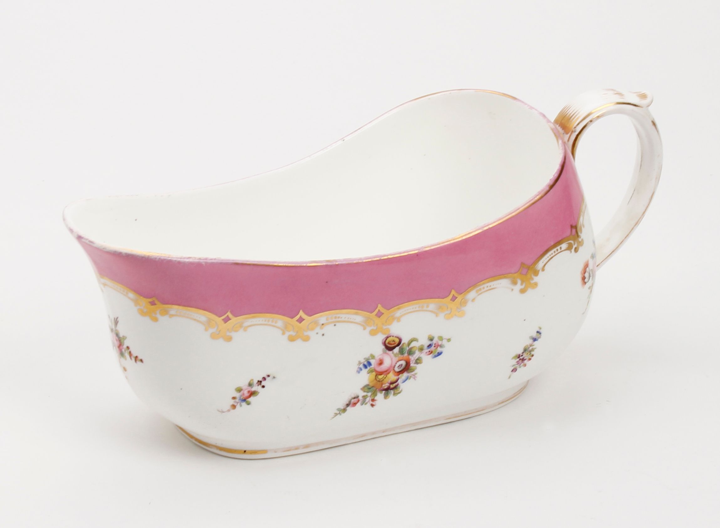 Bonhams : An English porcelain bourdalou 19th Century