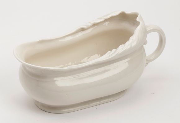Bonhams : A Nymphenberg white porcelain bourdalou 19th/20th Century
